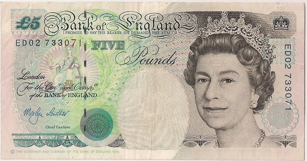 pyowcollection: Great Britain Bank Notes.