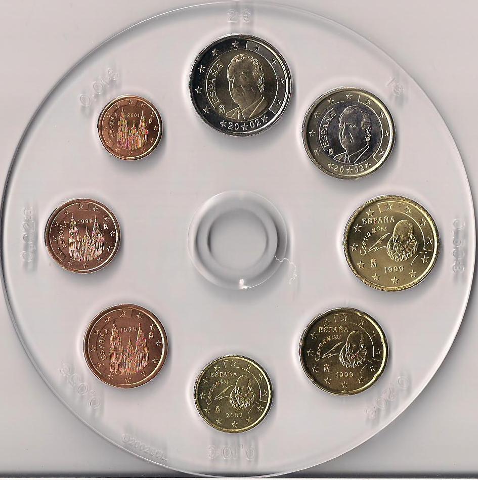 pyowcollection: Spain Euro Coin Set.