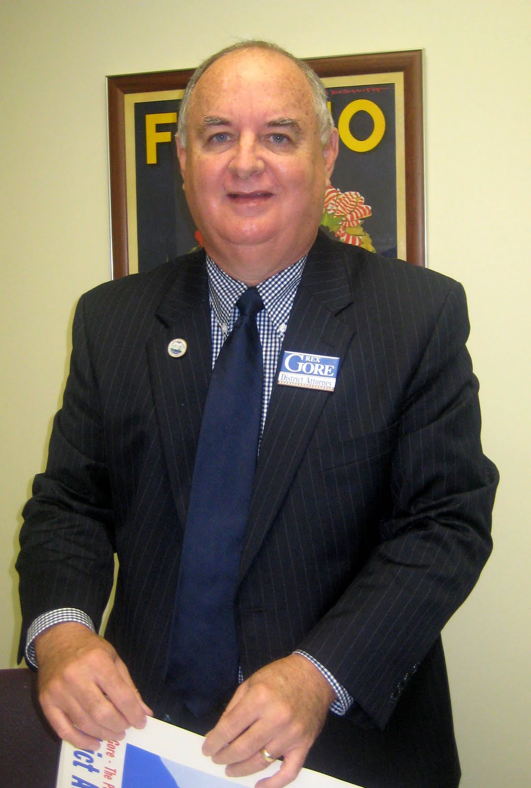 Being Bruce -: Meet the District Attorney - Rex Gore Speaks at NBCC ...