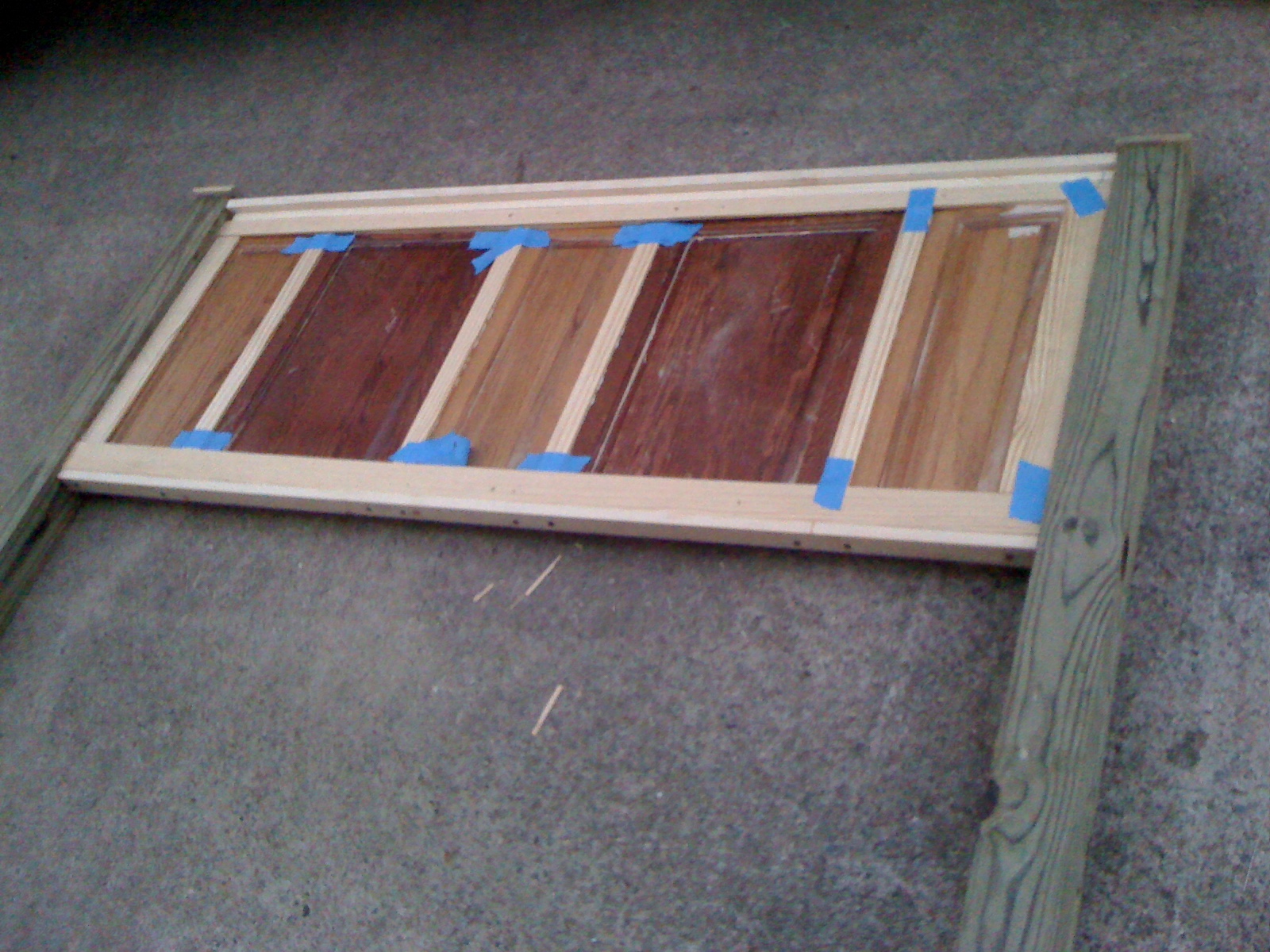 Remodel This House: DIY Panel Headboard