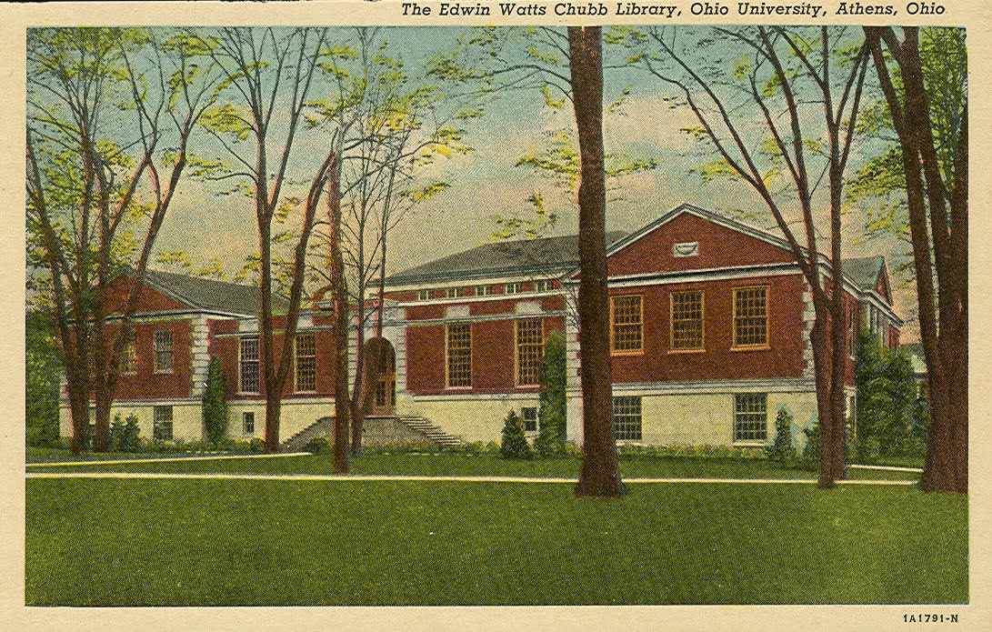 Vintage Travel Postcards: Athens, Ohio