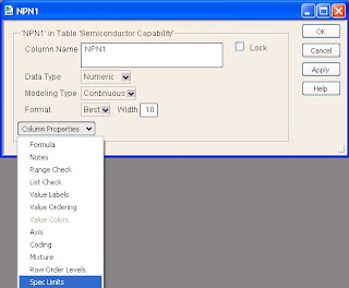 Statistical Process Controls: Capability Analysis in JMP