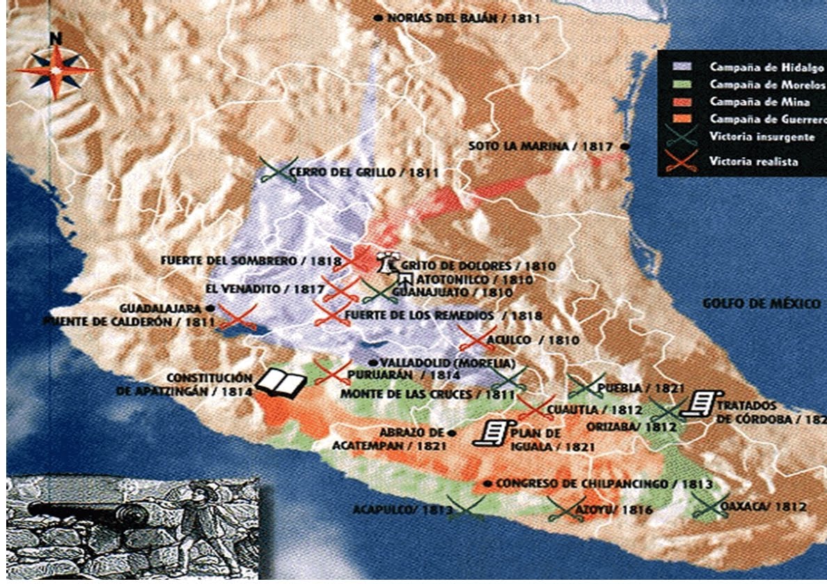 Tareas y trabajos: La Independencia de Mèxico