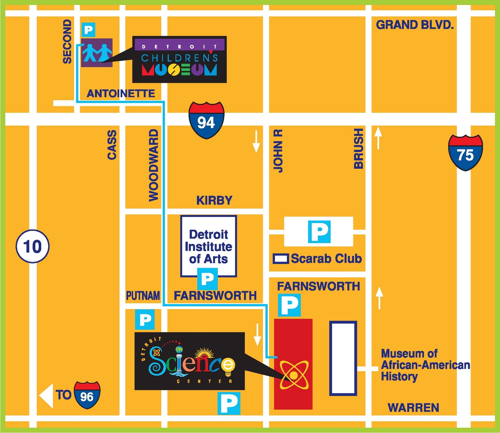 Hoof Beat: Word from the Detroit Children's Museum: How far is the ...