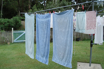 Line drying your washing | down to earth