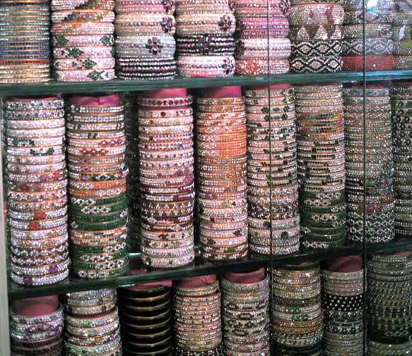 Stock Pictures: Colourful Bangles from Hyderabad