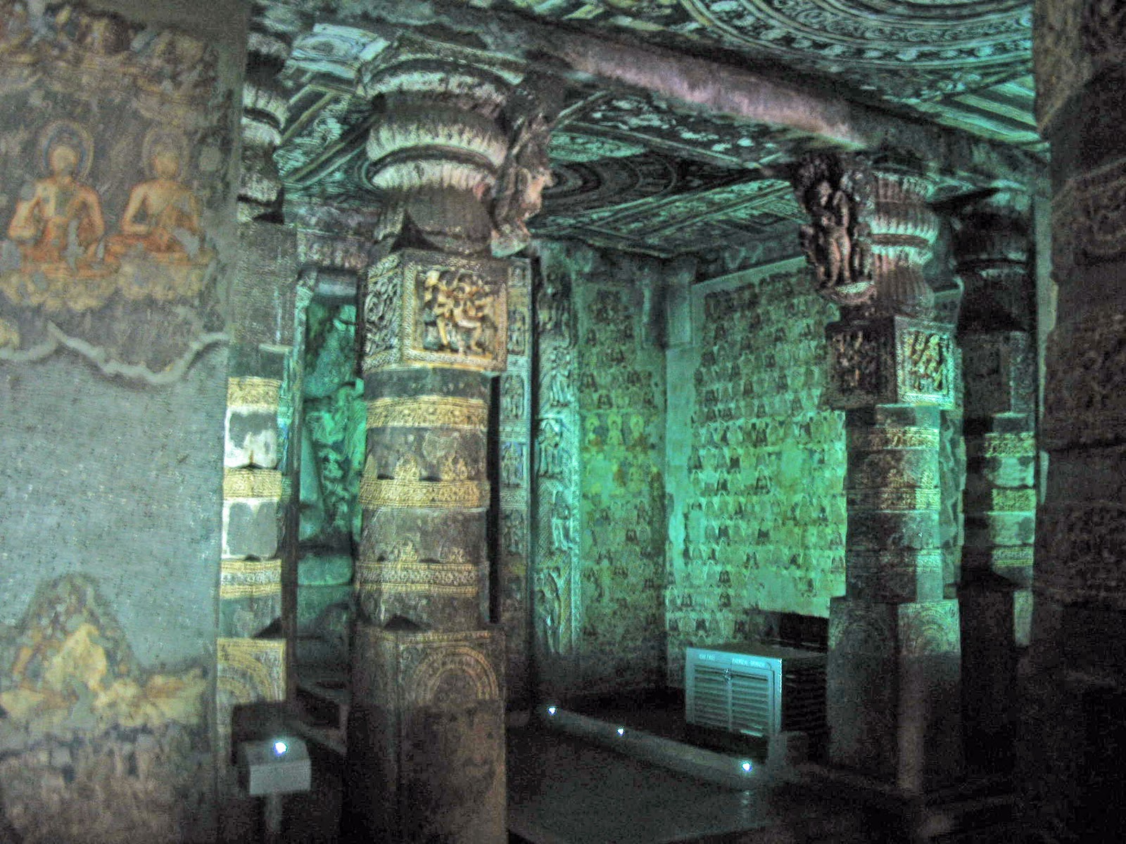 Stock Pictures: Paintings and Murals from Cave 1 of Ajanta