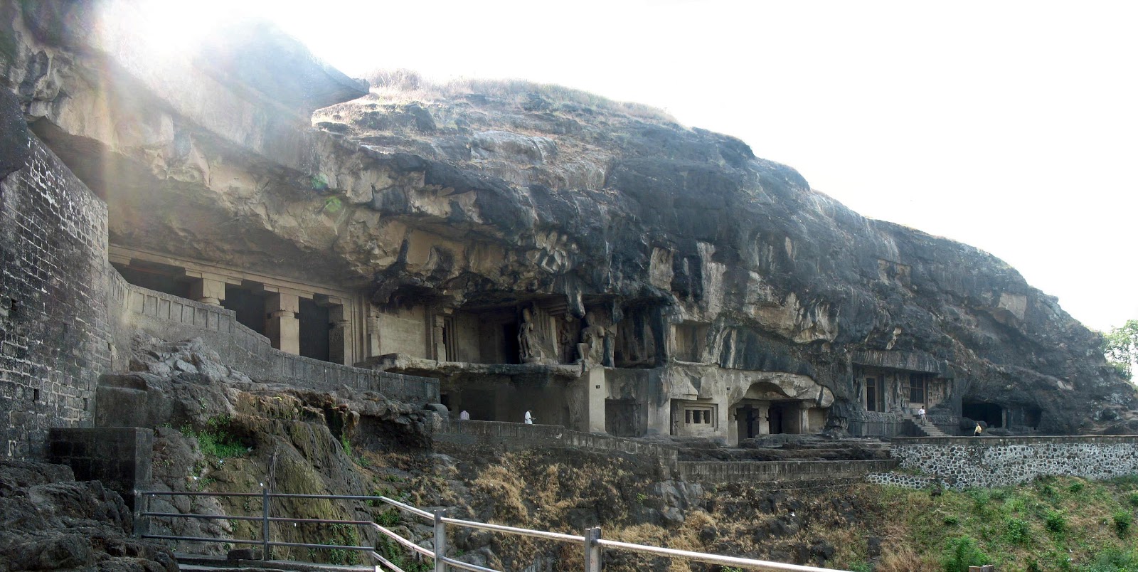 Stock Pictures: Ellora Temples sculpted exteriors