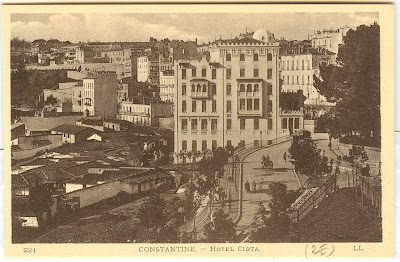 Cartes postales anciennes de Constantine: Hôtel Cirta