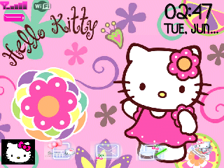 Nothing But Blackberry: hello kitty blackberry themes