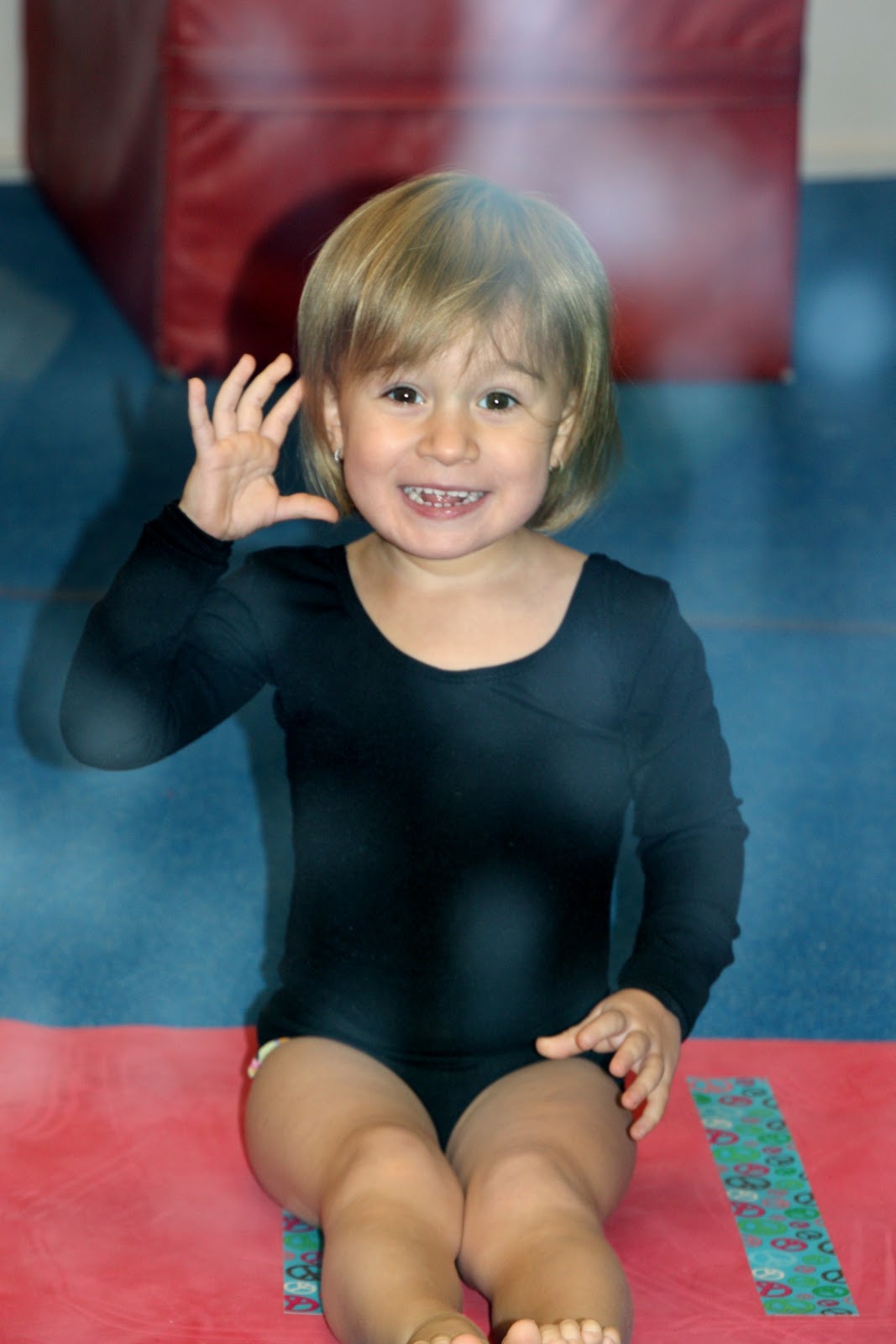 Two Precious Girls: Huffing and Puffing