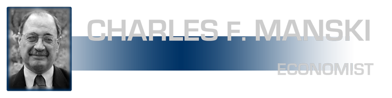 Charles F. Manski: Books by Charles Manski