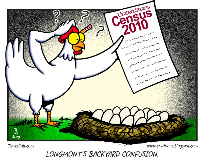 SAW Toons: The 2010 Census - Counting Chickens Before They Are Hatched