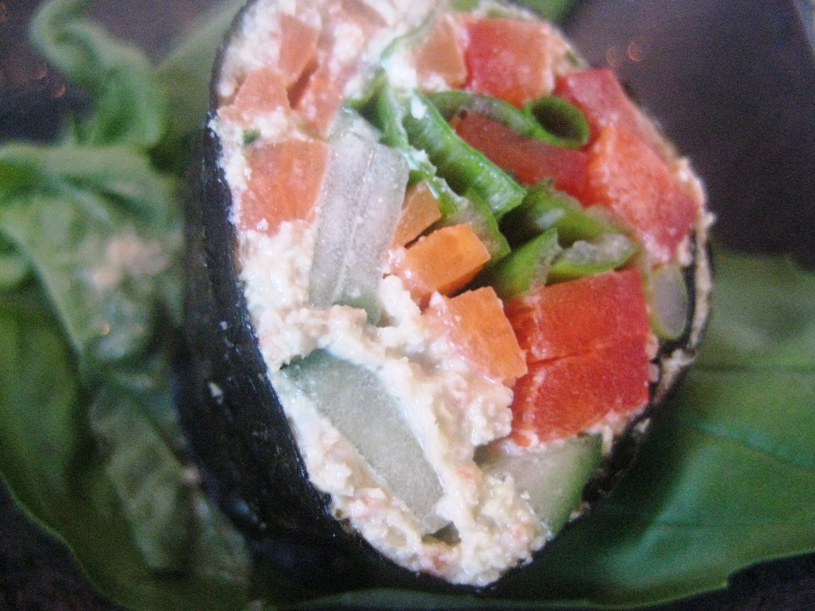 Jamie's Nourishing Bites: Raw sushi