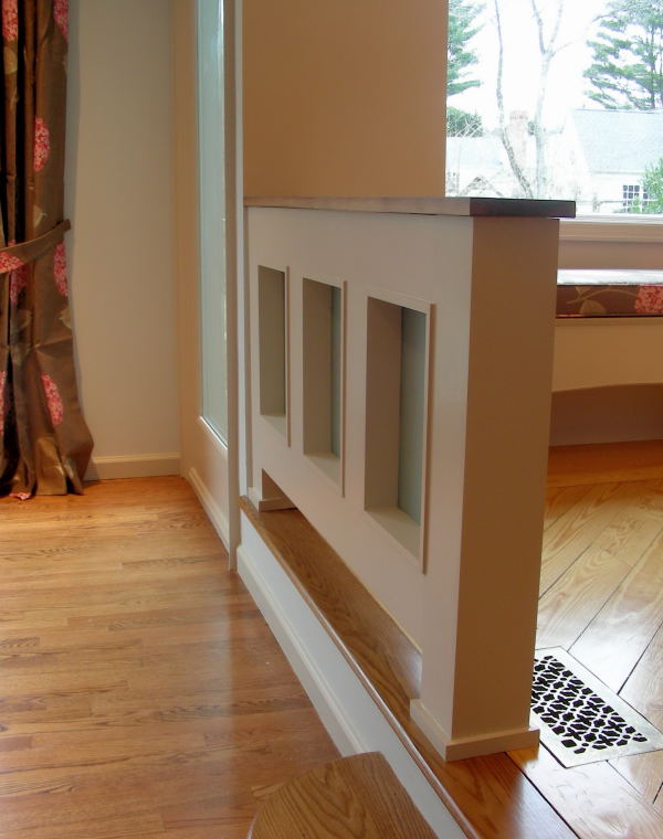 halfwall on Pinterest | Half Walls, Columns and Kitchen Bar Counter