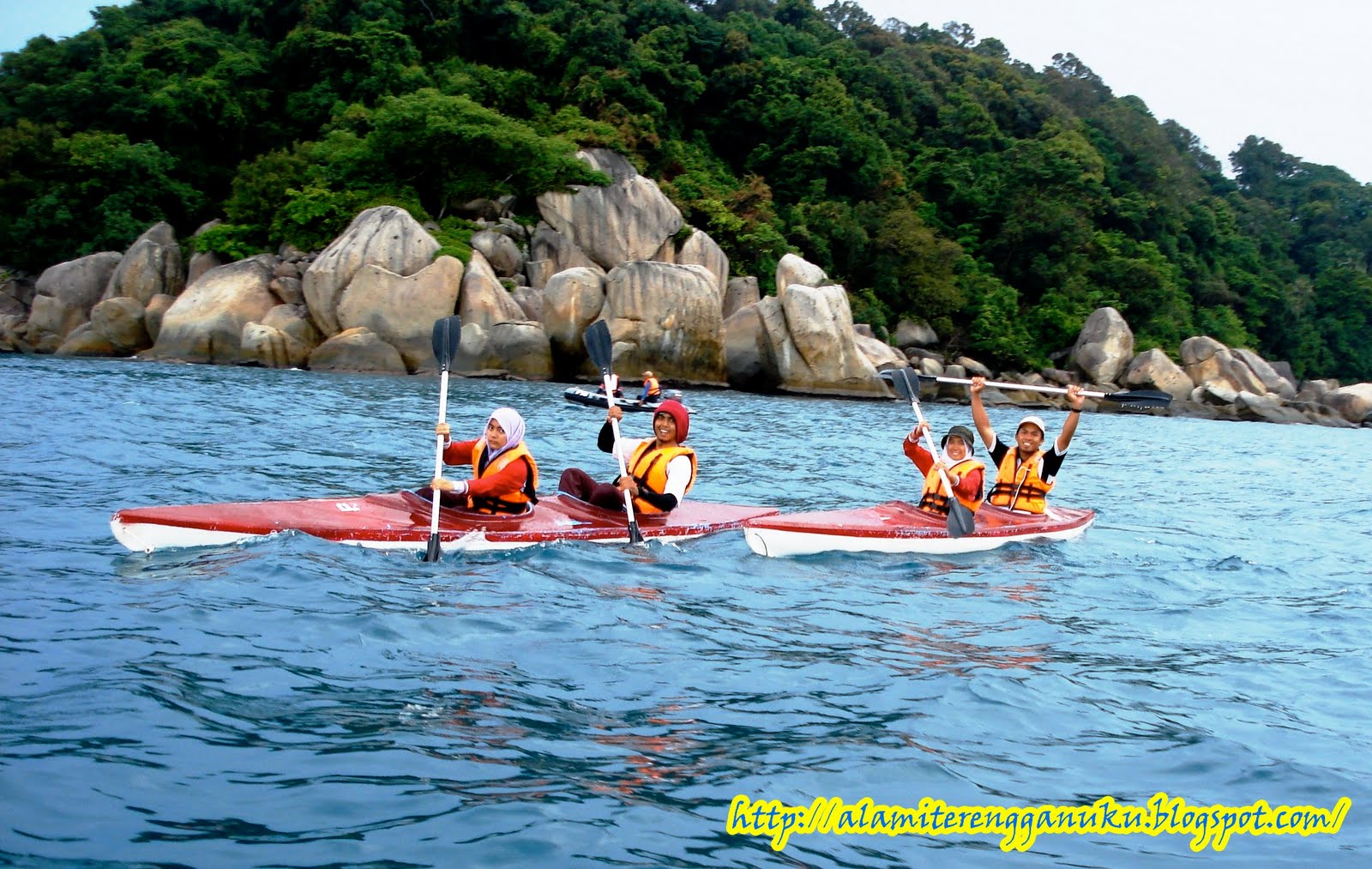 Alami Terengganu: Alami Aktiviti Lasak : Ekspedisi Berkayak Merentasi ...
