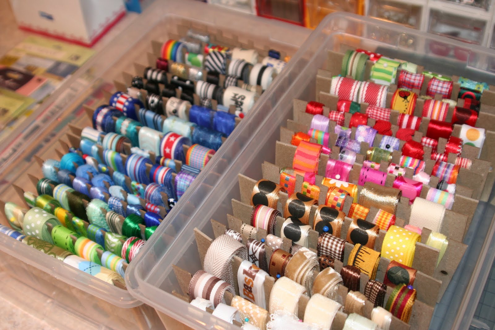 The Invisible Piper: Ribbon Storage Solution