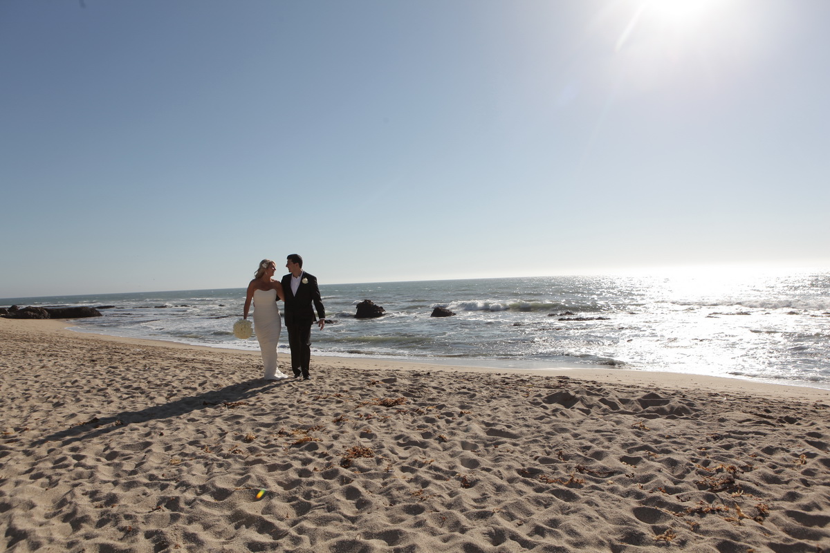 Christy & David at the Ritz Carlton in Half Moon Bay | Michelle Walker ...