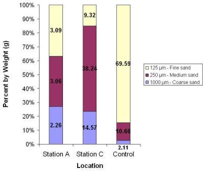 Research Methods in Marine Ecology: Estuarine Sediment Grain Size ...