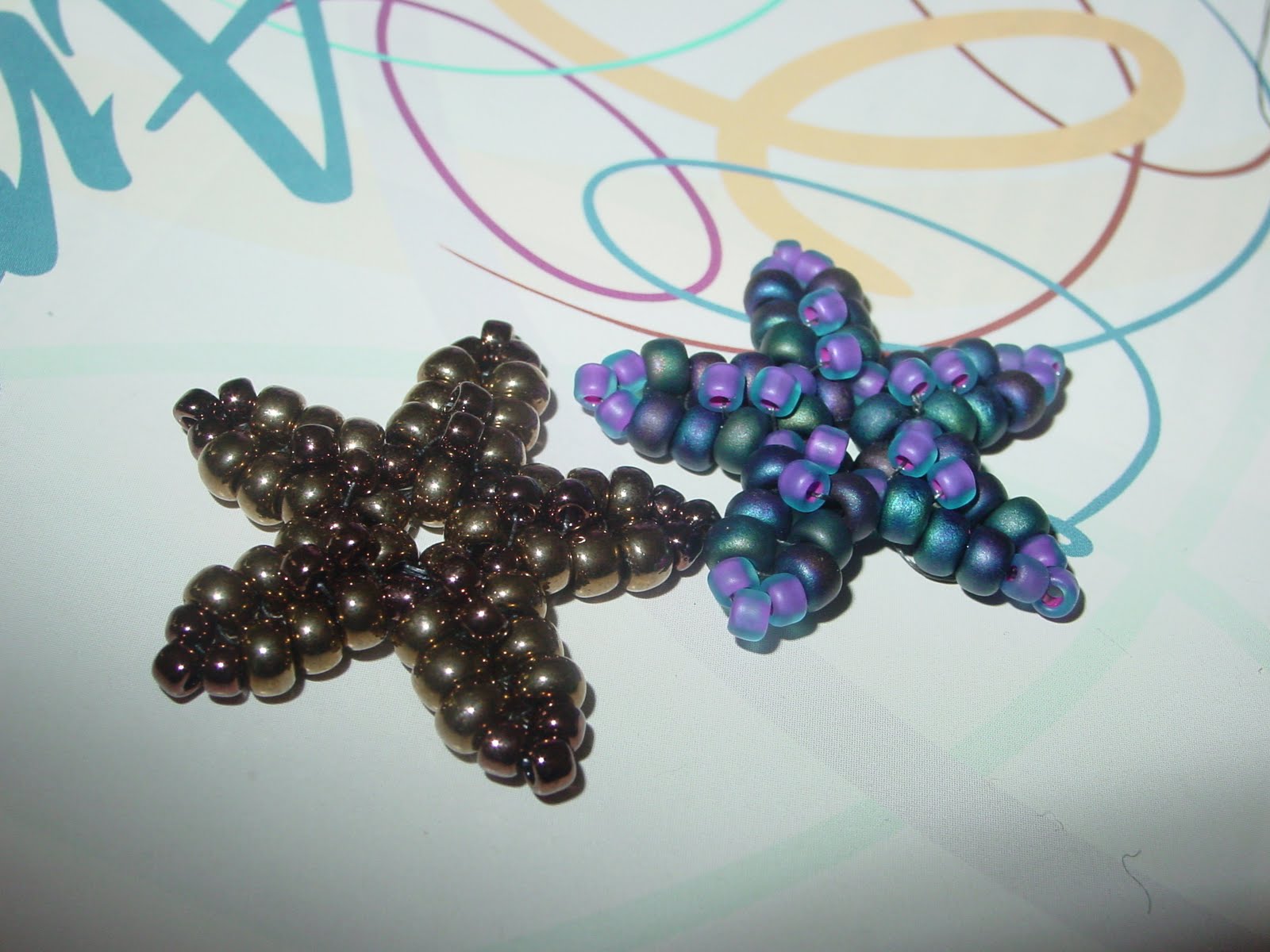 Abbi Berta: Free Demo Sunday! How to Create Cute Beaded Starfish!