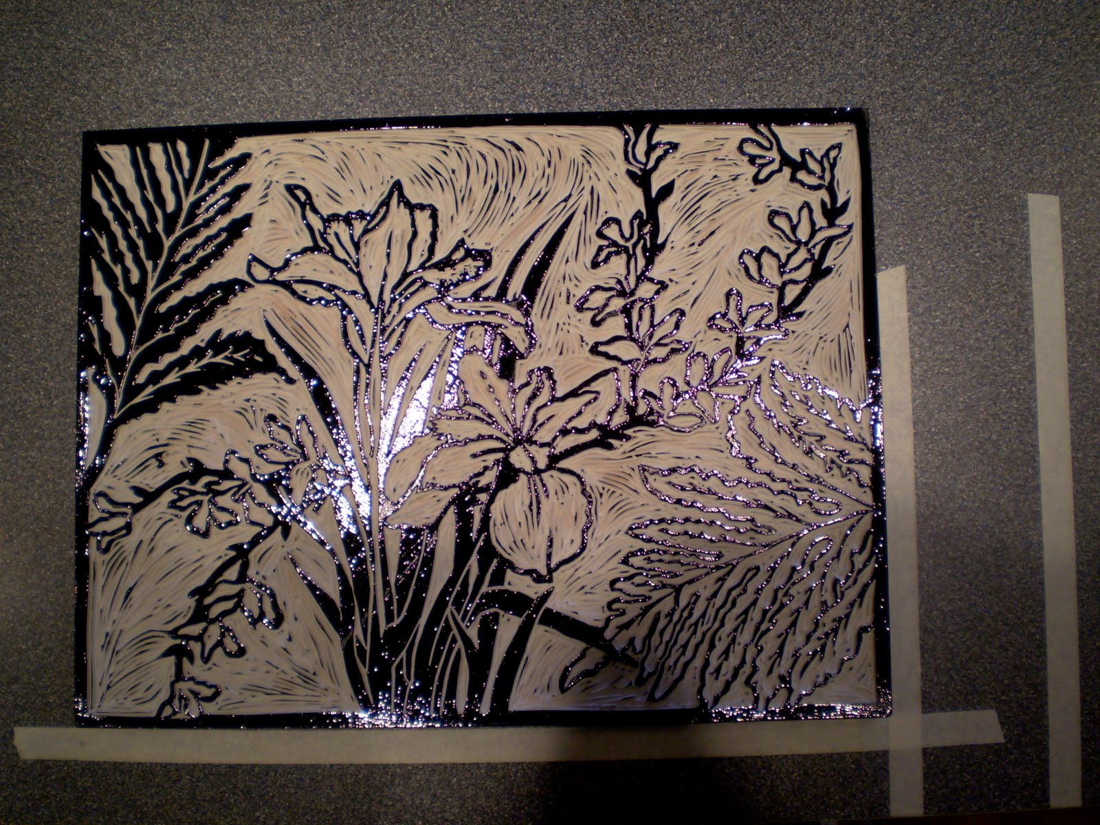 Kathleen Fiske Art: Printing an Edition