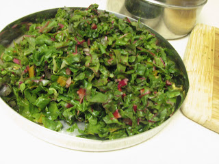 Lajawaab: Swiss chard sabzi