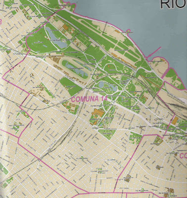 Unión por Todos: Mapa de Palermo, Comuna 14