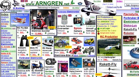 The Presurfer: Ugliest Website In The World