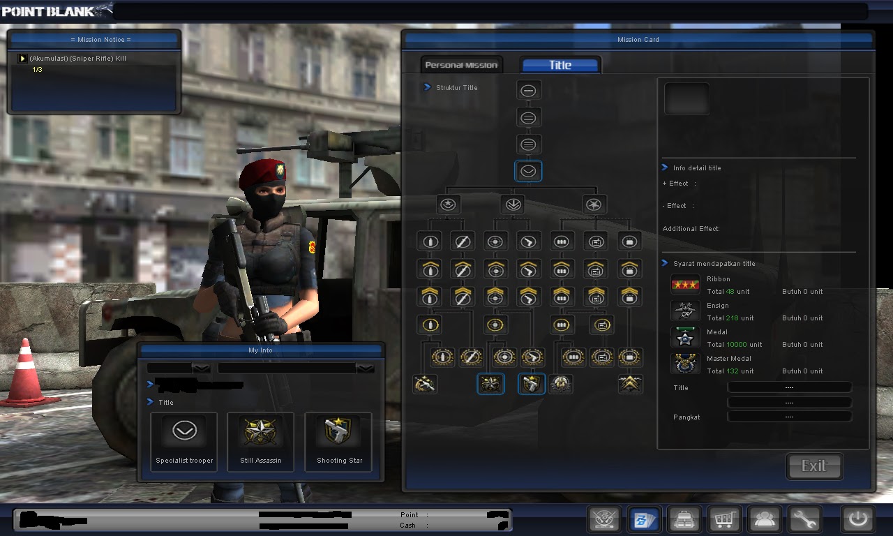 Title point blank: Tittle-Tittle Point Blank