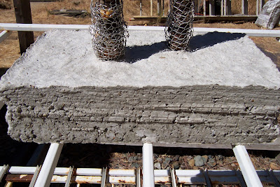 Recy-Queen: Papercrete Block Sculpture Base