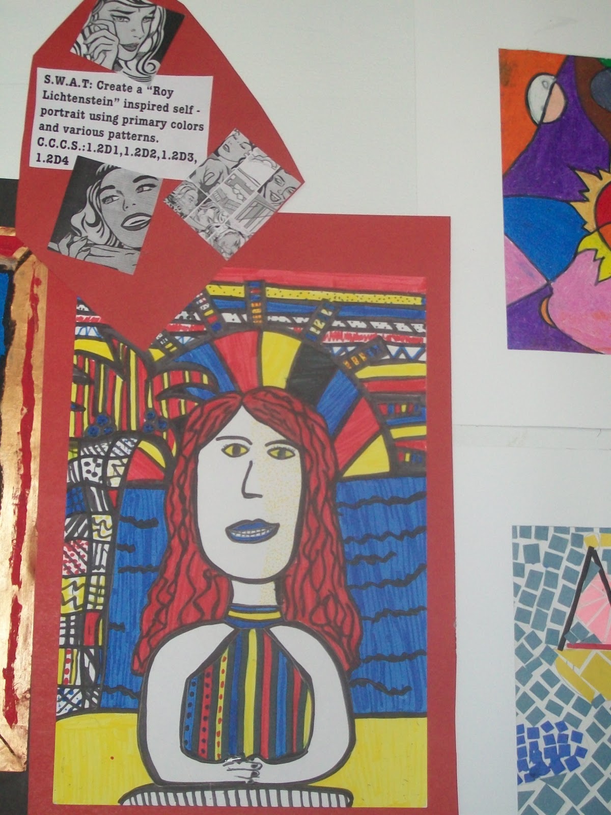 Art in the City Sparkles: Roy Lichtenstein Self Portraits