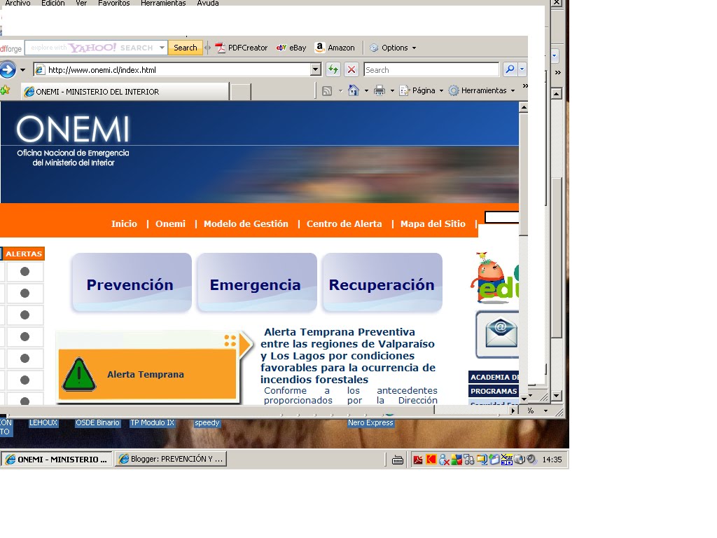 PREVENCIÓN Y COMUNICACIÓN: ONEMI RECOMIENDA: QUÉ HACER EN CASO DE SISMO