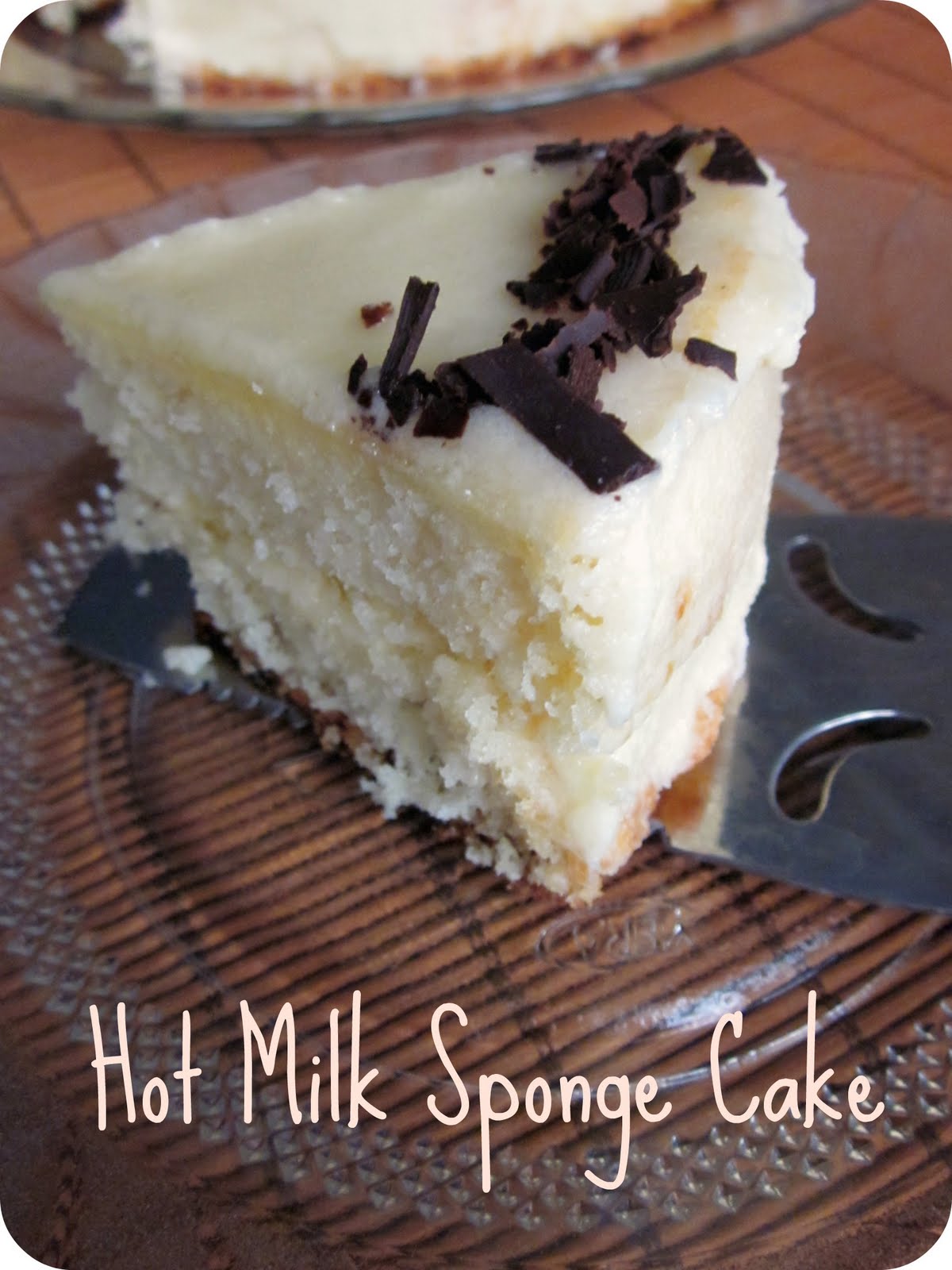 Easycooking: Hot Milk Sponge Cake..for Friendship Day!!!