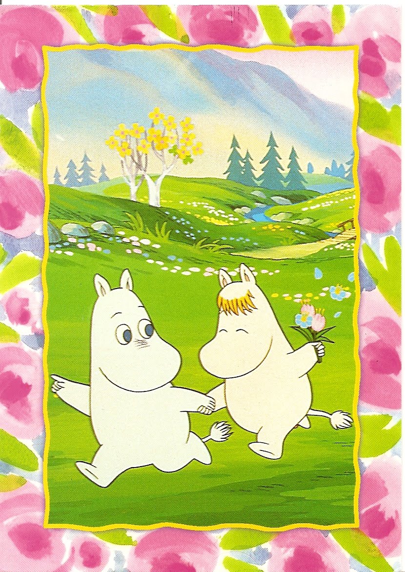 My Postcard World: More Moomins