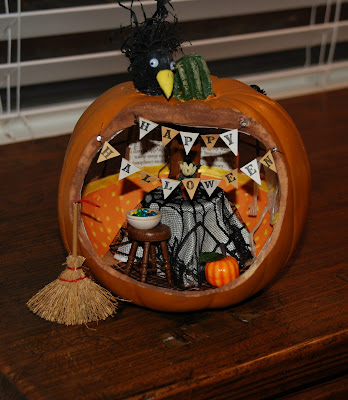 that artist woman: How to do a Halloween Miniature Scene