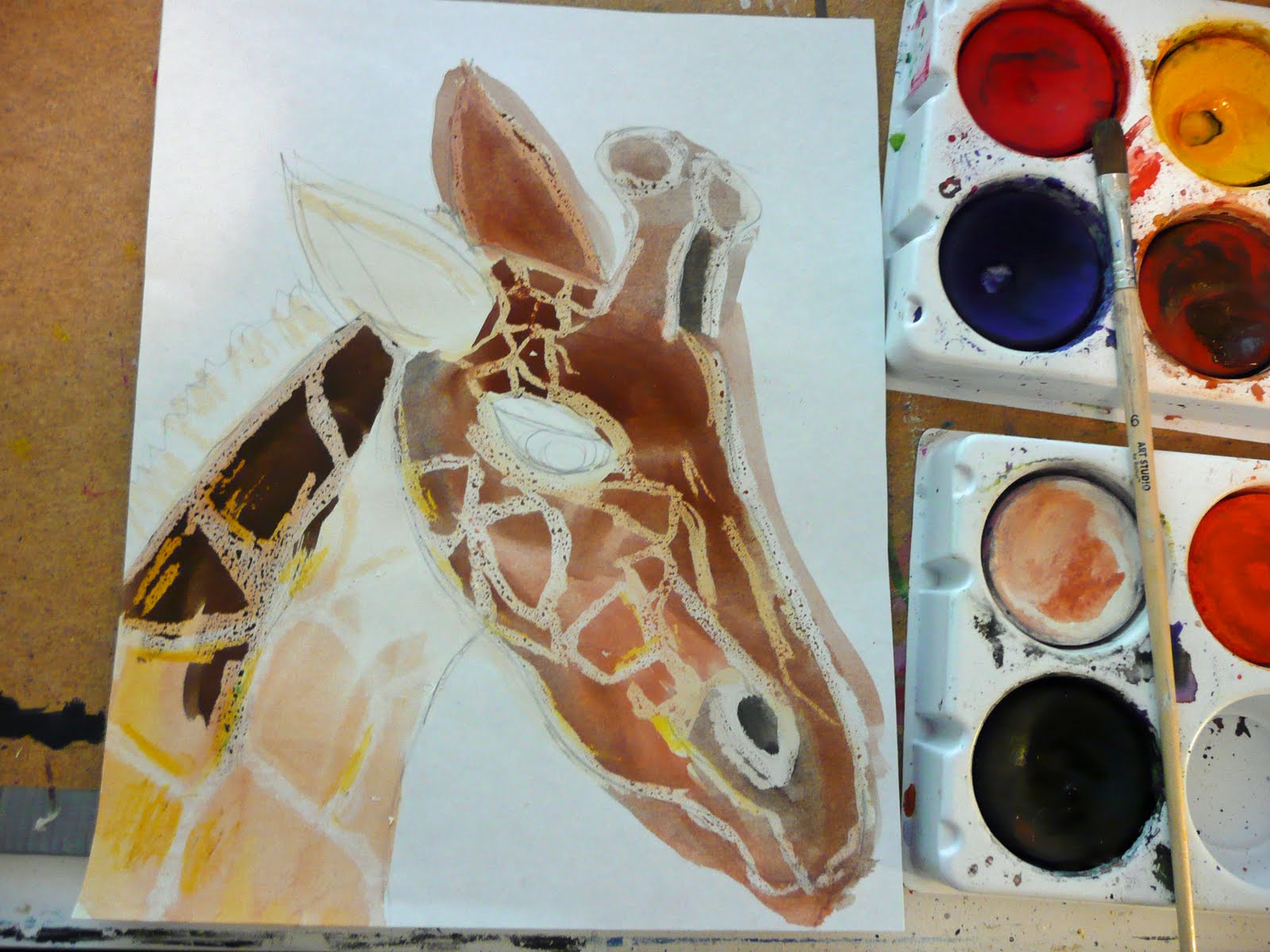 that artist woman: The Giraffe Project