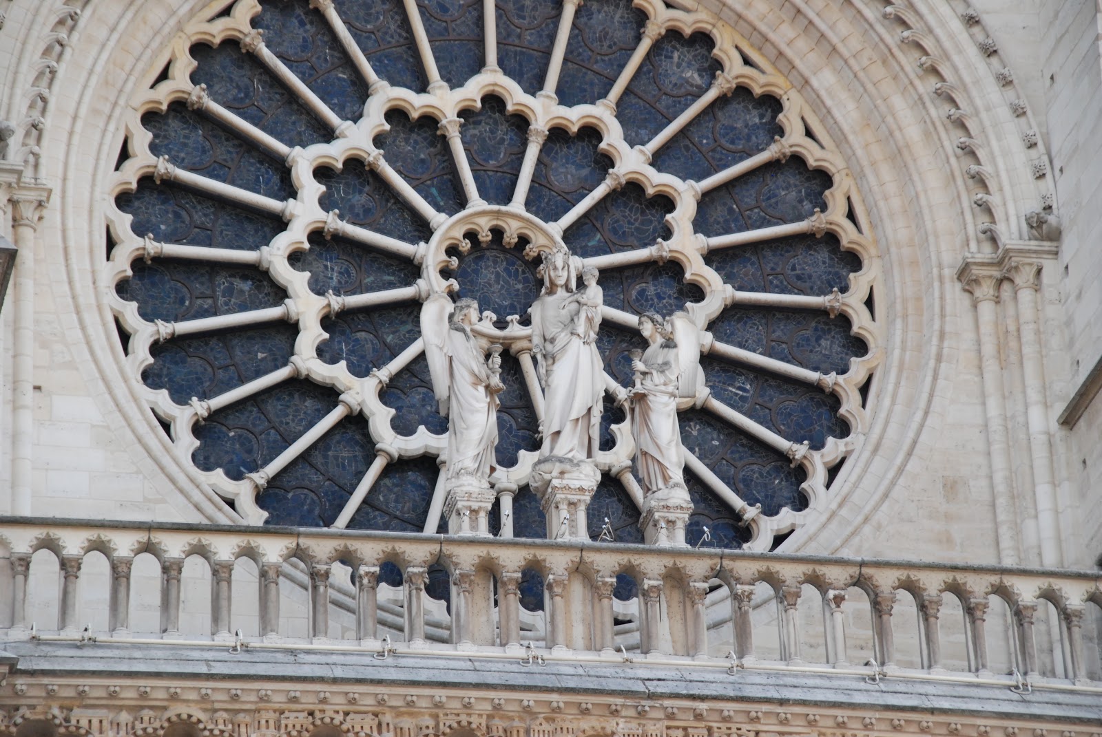 that artist woman: Notre-Dame Stained Glass on Paper