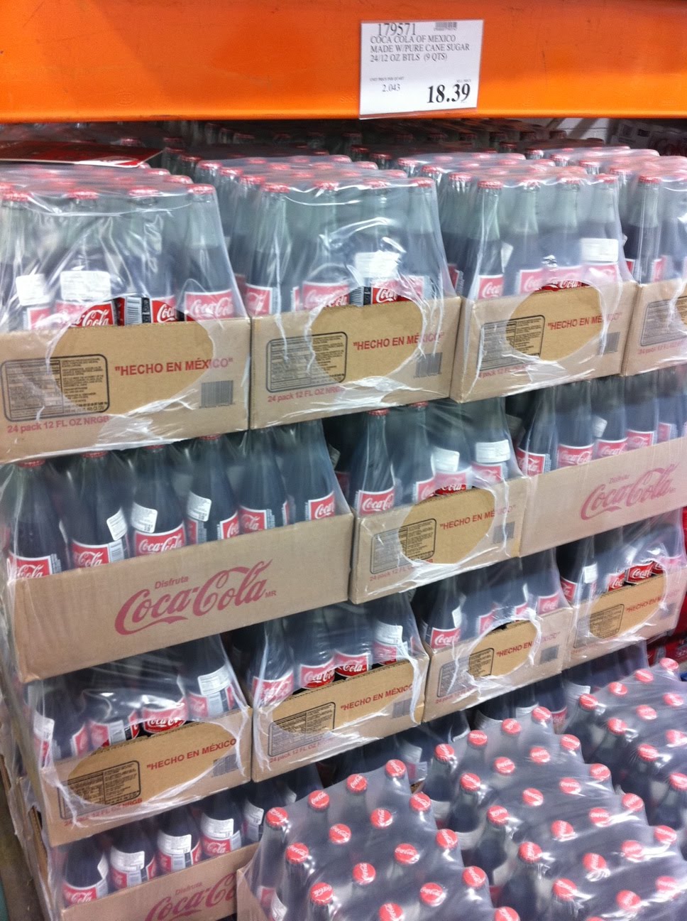 Sumocat's Rambles: Costco in Fairfax carries Mexican Coca-Cola