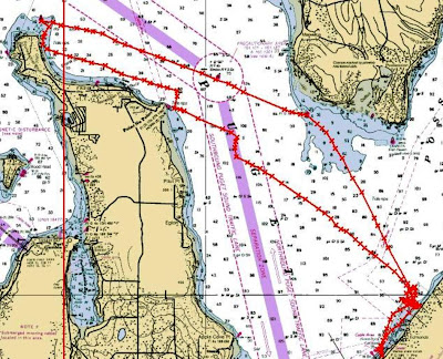 Dan's Blog: Foulweather Bluff Race 10-3-09