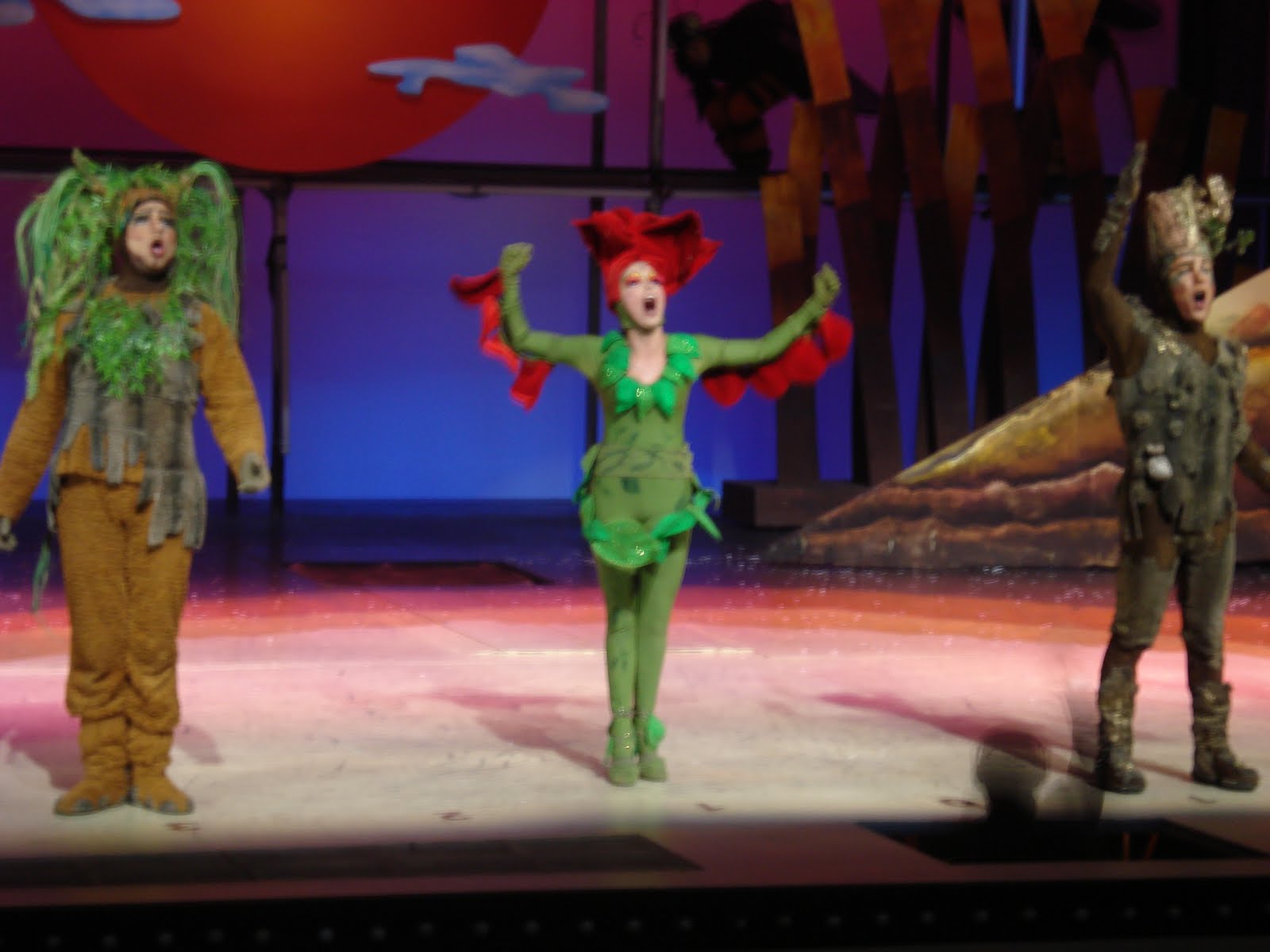 Blog oficial Andrea Escalona: Fotos de la obra Que Plantón, donde yo ...