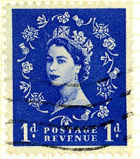 How much are my stamps worth ?: Queen Elizabeth II 1D Stamp - SG516 ...
