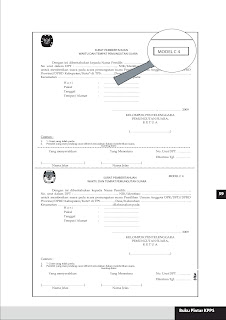 Surat Undangan Pemilu (Model C4 & A5) « Kampanye Damai Pemilu Indonesia ...