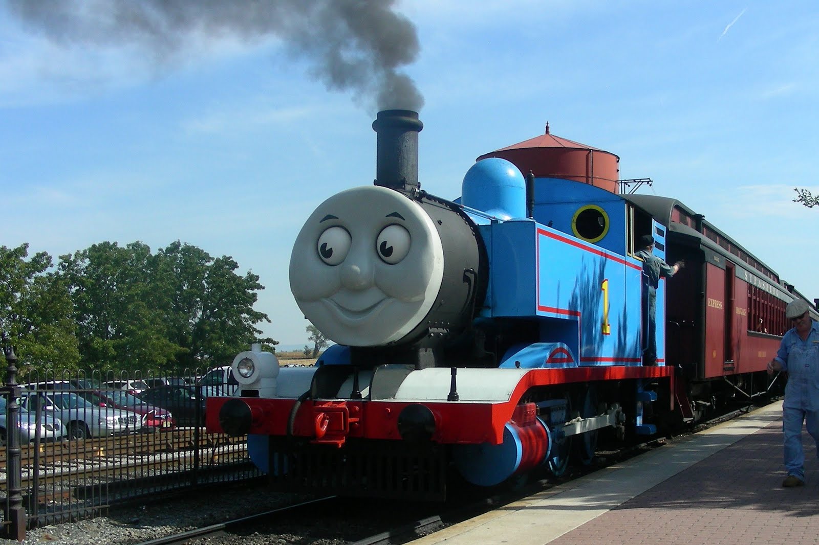 PSU Schwarz Fam: Thomas at The Strasburg Railroad
