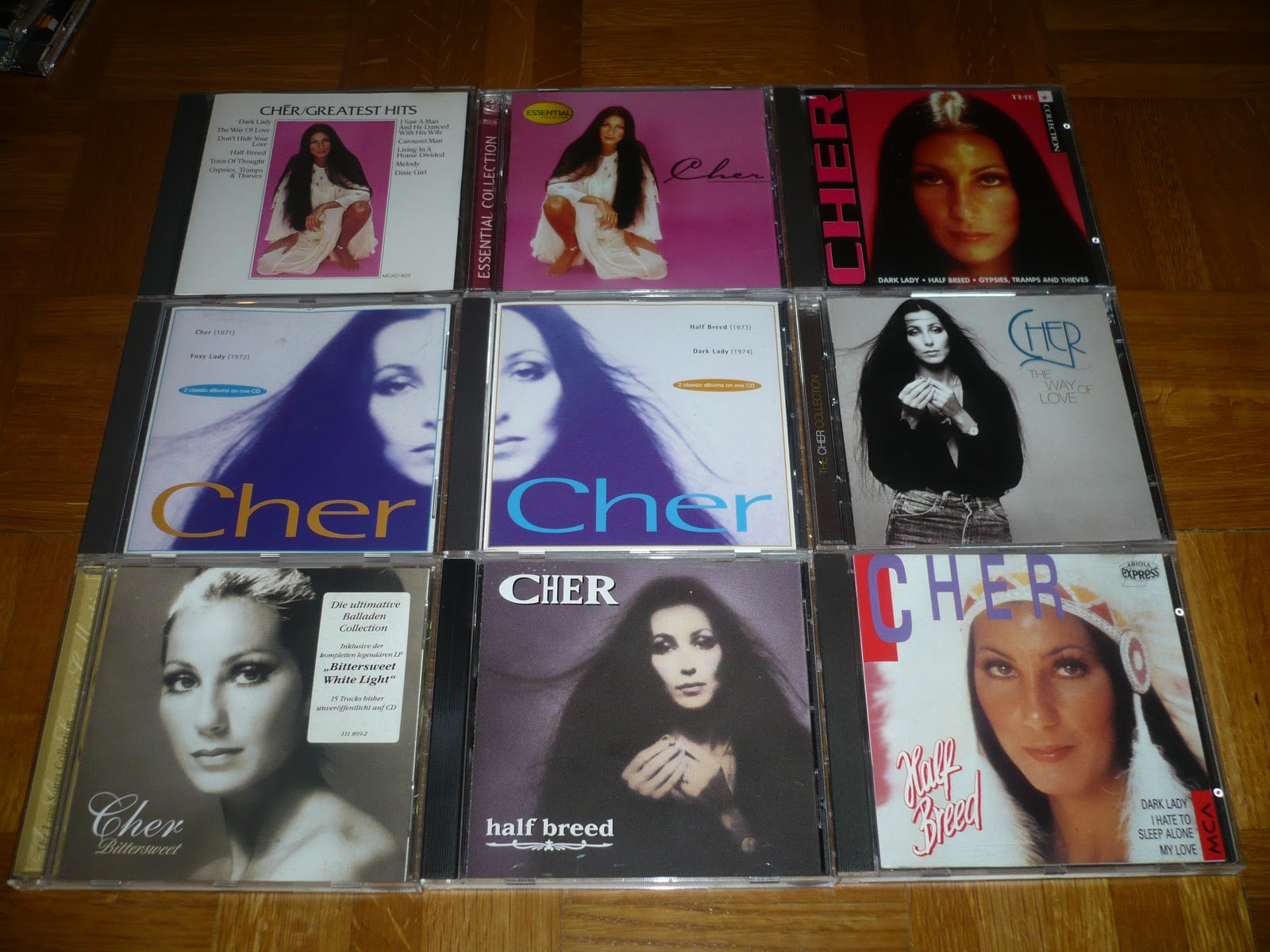 The Collector of Cher: My Cher CD Albums and Singles Part 3