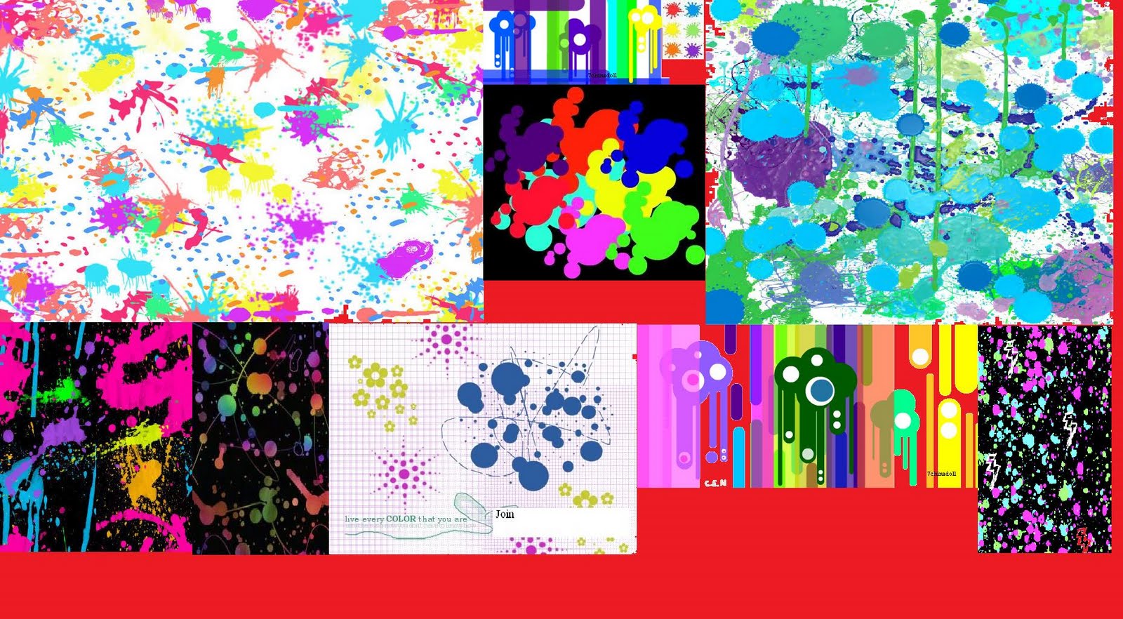Banners!: Color SPLAT