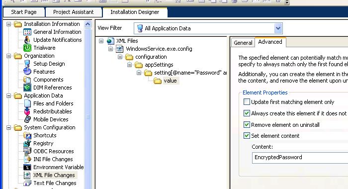 dev: Encrypt attributes in an XML file with InstallShield dev: Encrypt attributes in an XML file with InstallShield