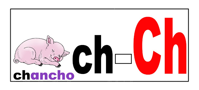 LENGUA Y LITERATURA: PRACTICANDO FONEMA /CH/
