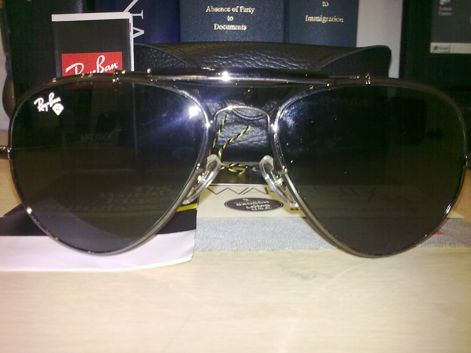 Kedai Rayban: Ray-Ban B&L U.S.A Diamond Hard
