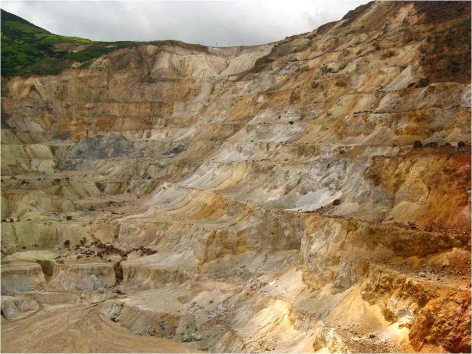 Cariera de sulf din Munţii Călimani