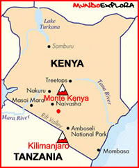 cuatromundos: Lagos y montes de Kenia